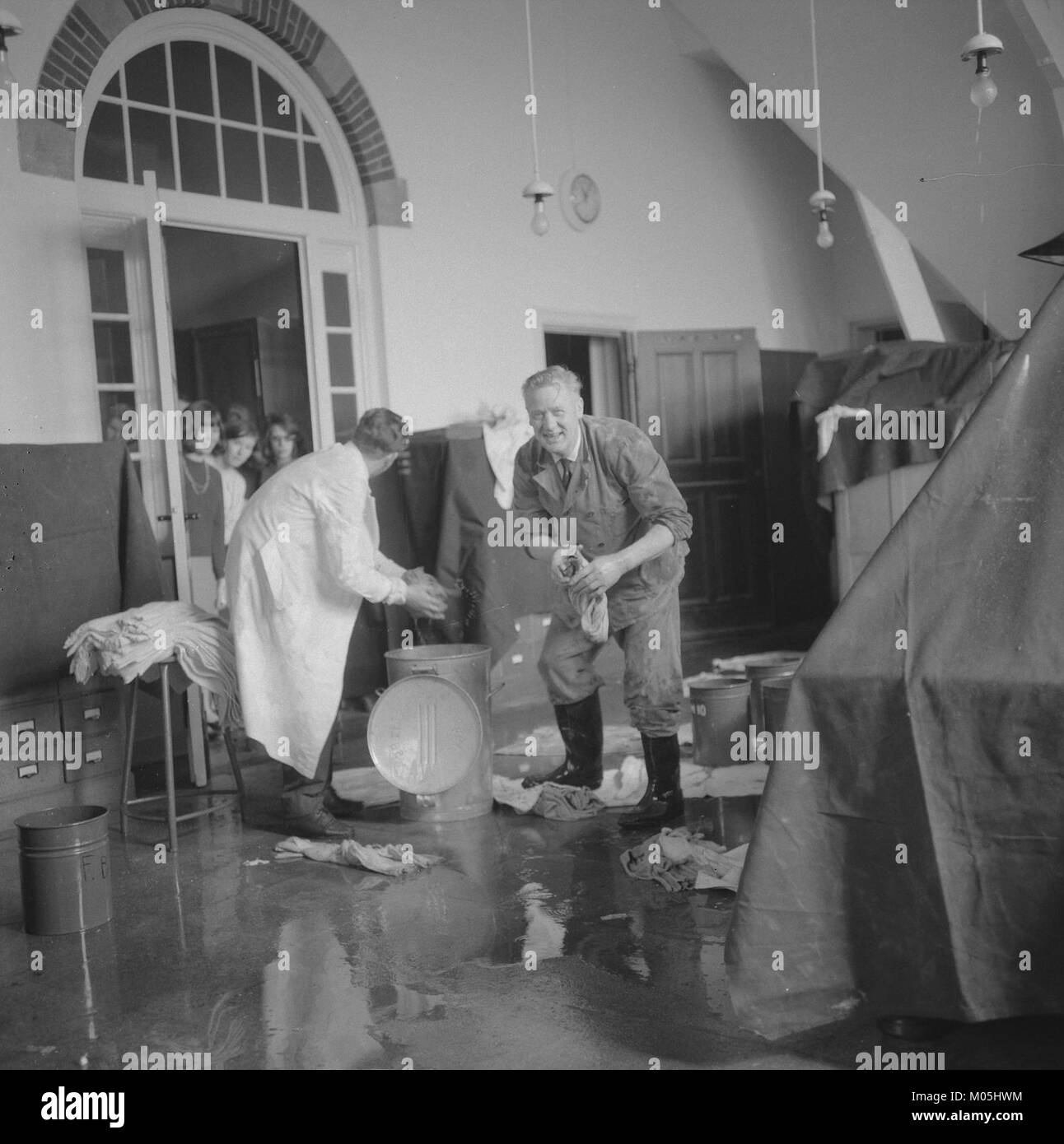 Fire damage roof building Black and White Stock Photos & Images - Alamy