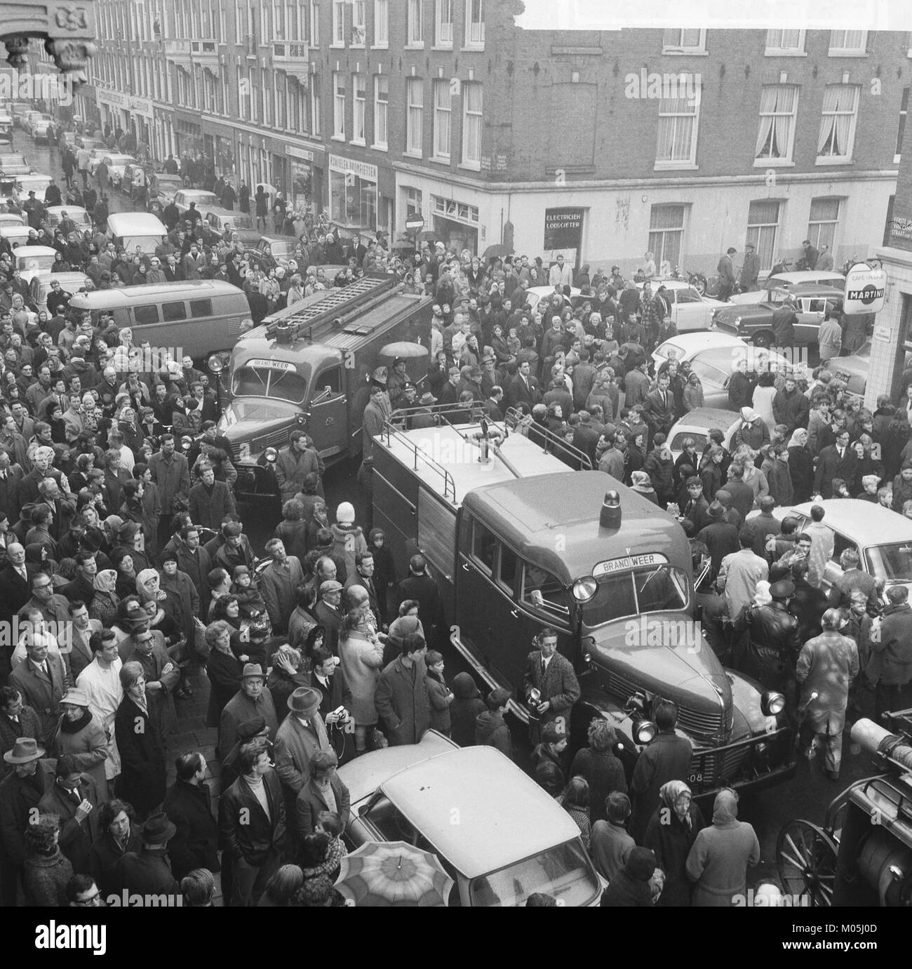 Neighborhood fire safety Black and White Stock Photos & Images - Alamy