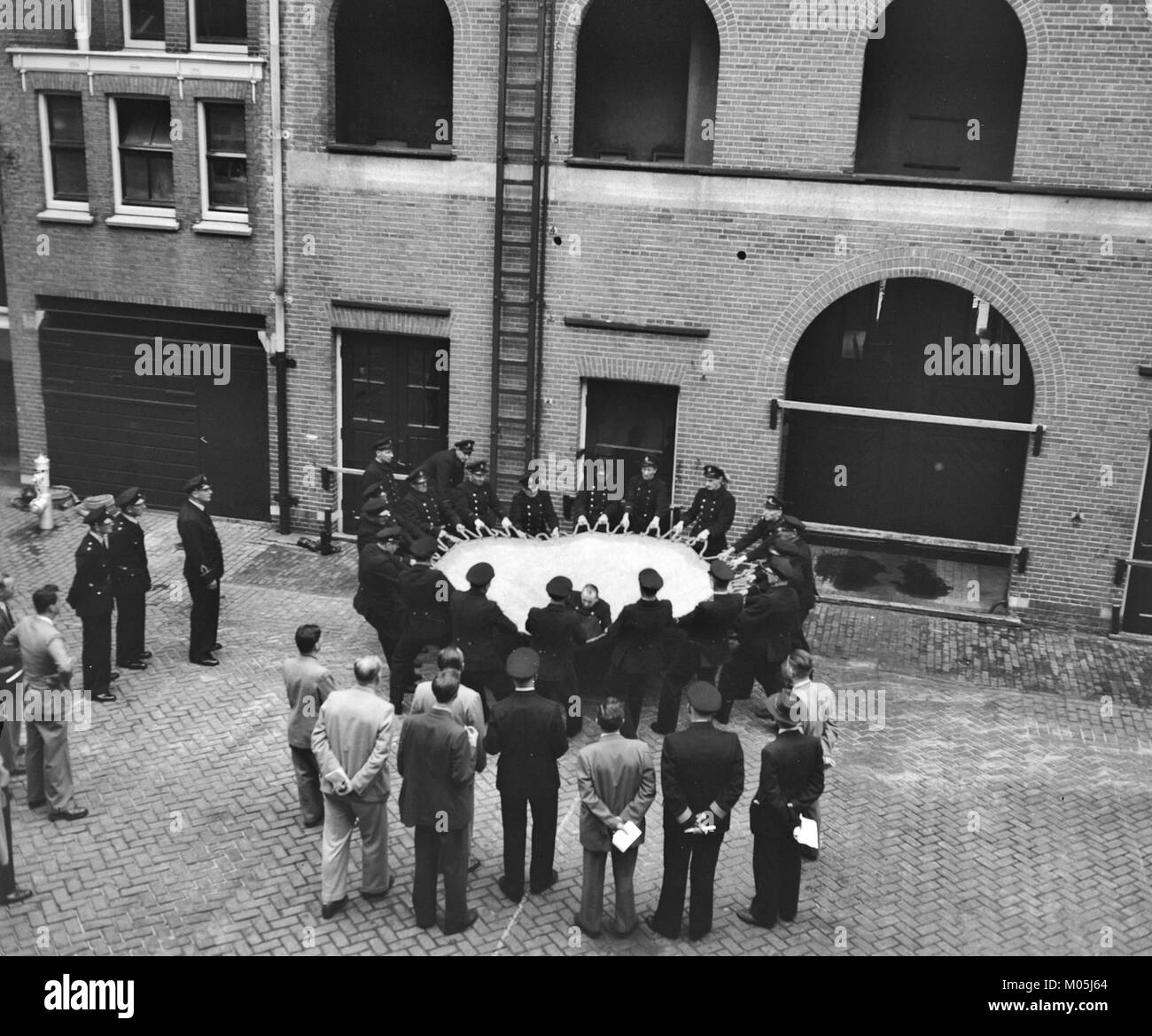 Firefighters preparedness Black and White Stock Photos & Images - Alamy