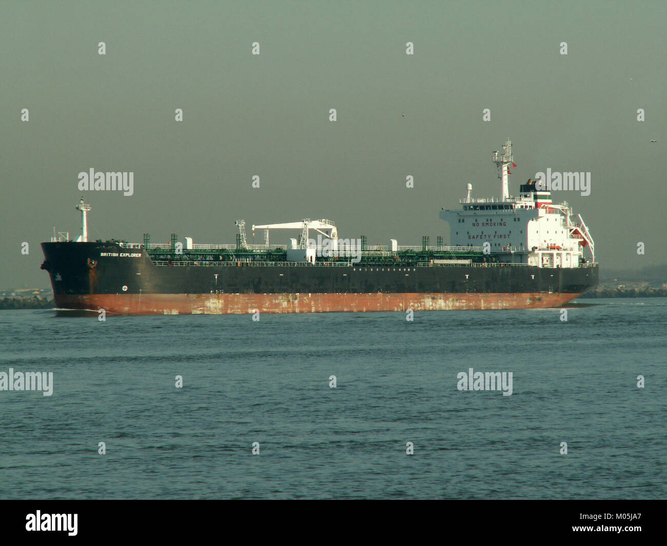 The British Explorer, a ship with IMO 9251561 and callsign VQGB2 ...