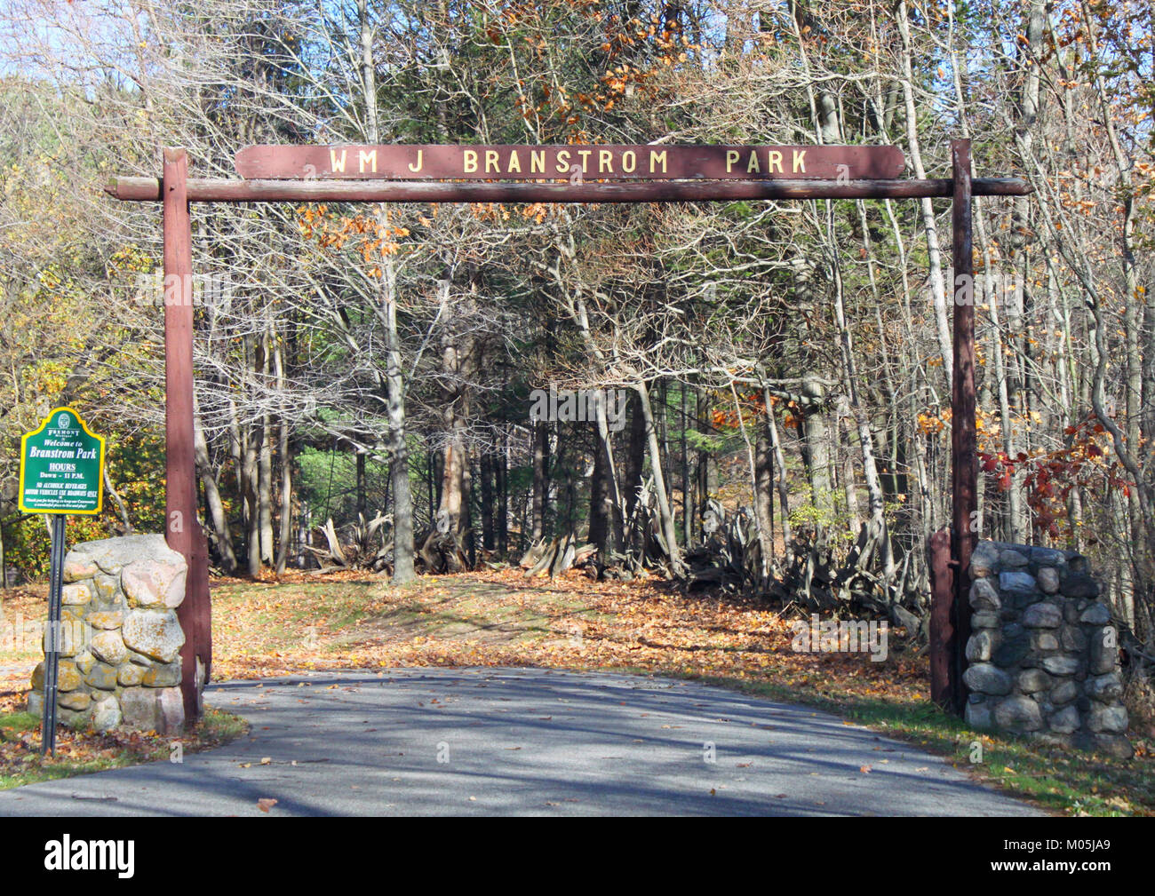 Branstrom Park, Fremont Michigan Stock Photo - Alamy