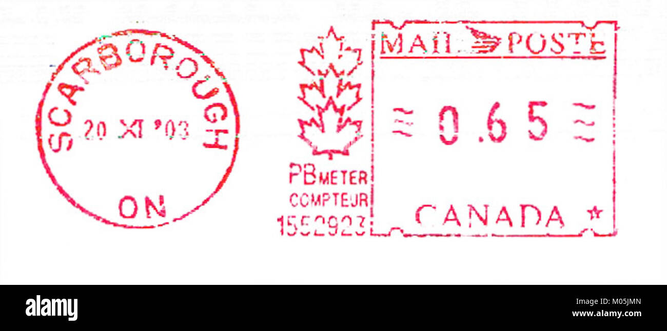 Canada stamp type G1A, one of the early postal issues, depicting ...