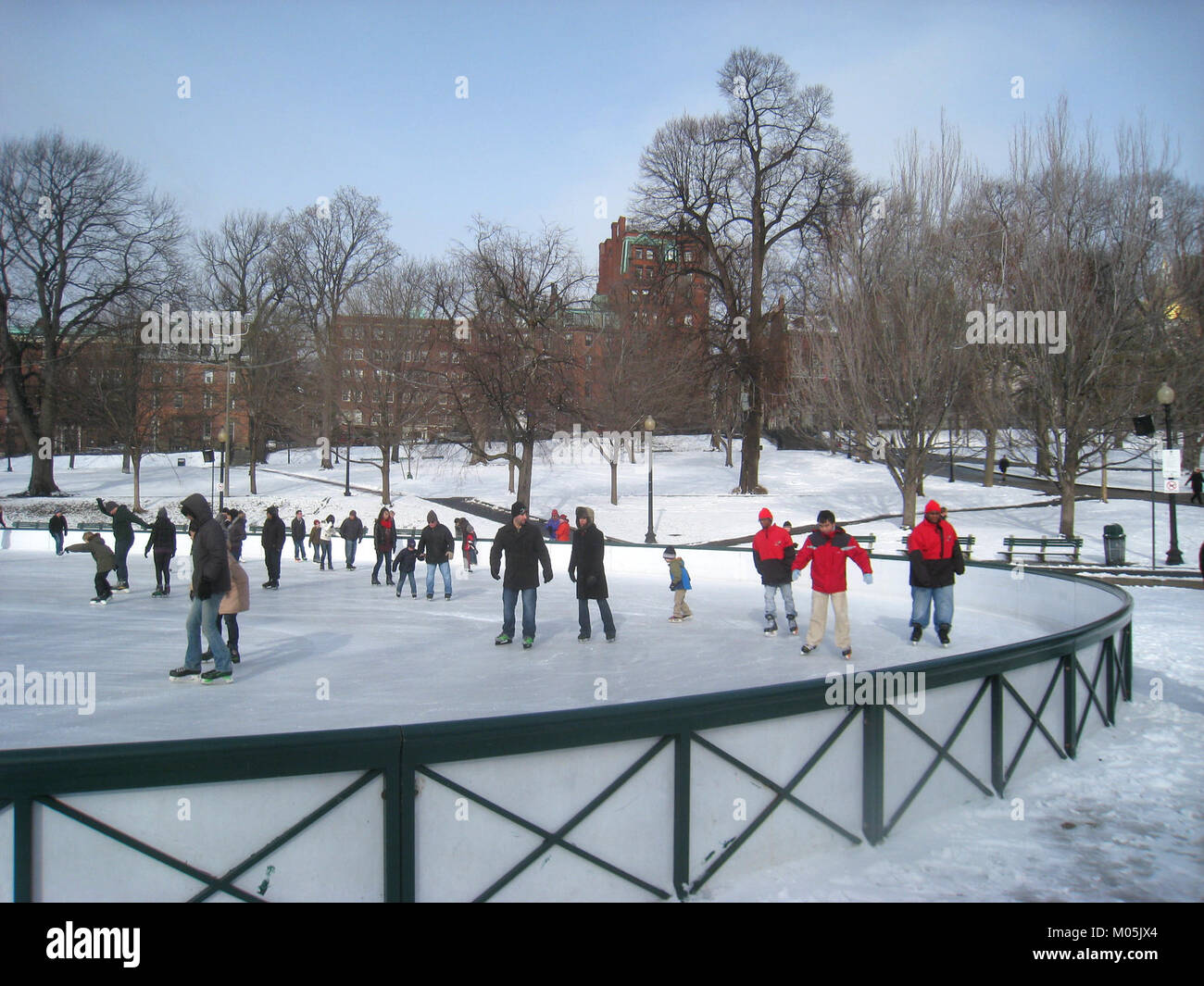 The Frog Pond in Boston Common is a popular outdoor space, offering a ...