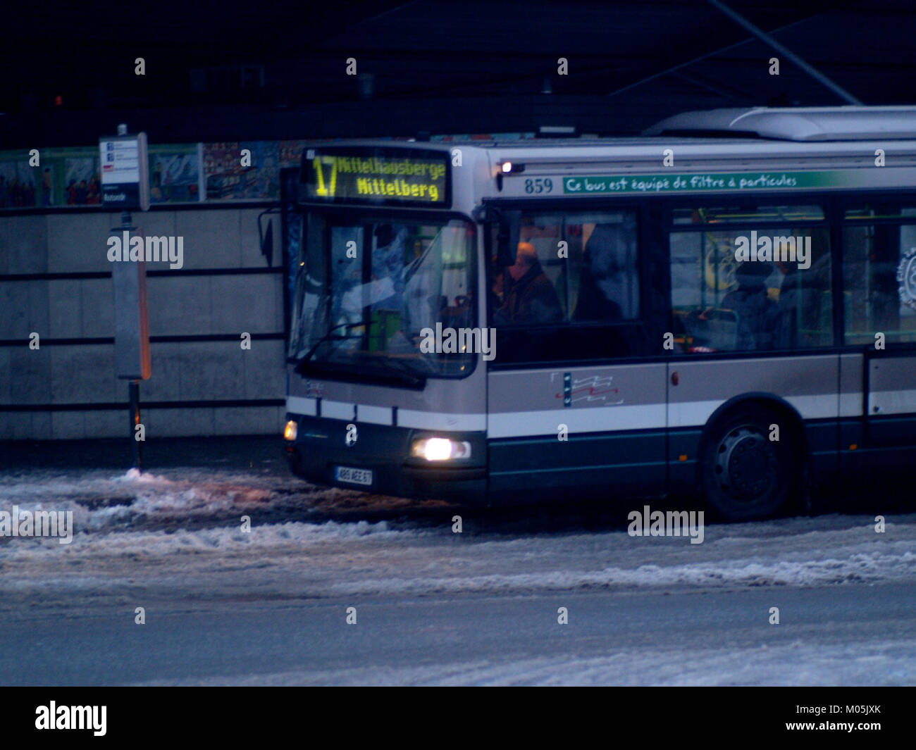 Bus 17 is a public transport route that likely passes through or ...