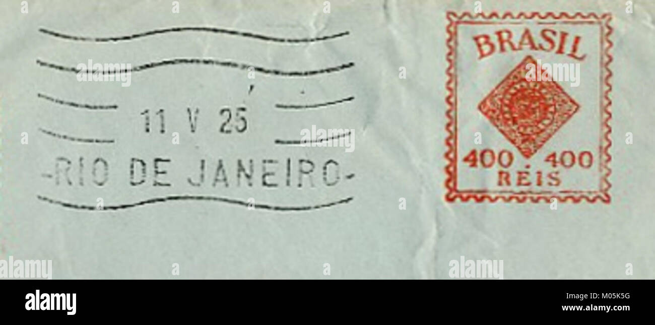 Brazil stamp type A1 Stock Photo - Alamy
