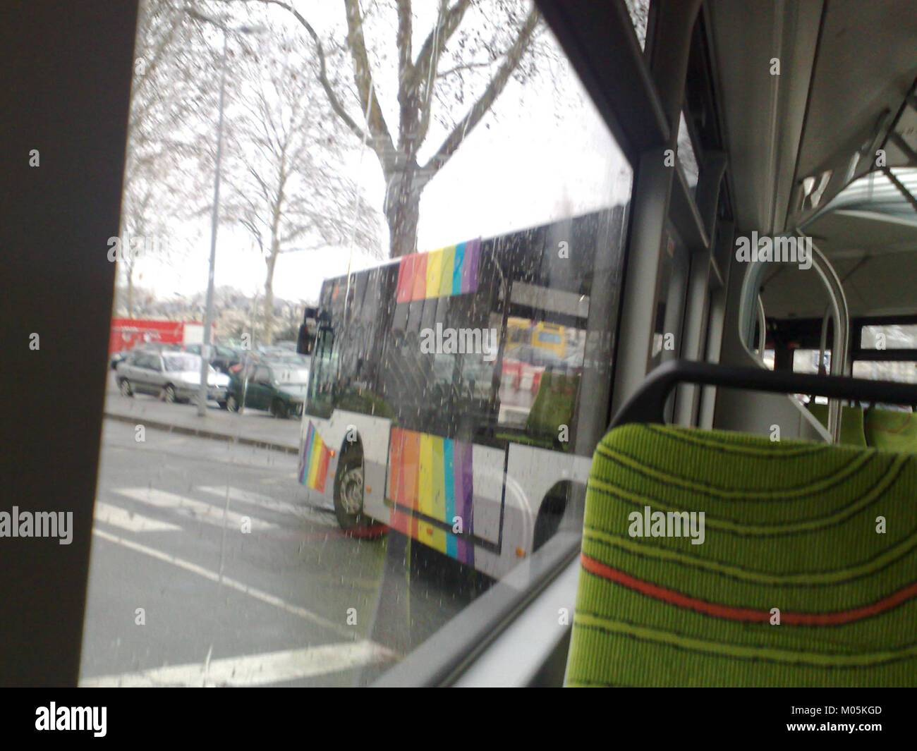 A situation involving a bus driver causing anger at a fish market ...