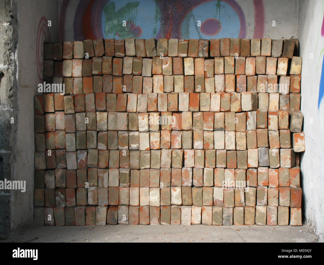 Bricks storage refers to the method of organizing and preserving bricks ...
