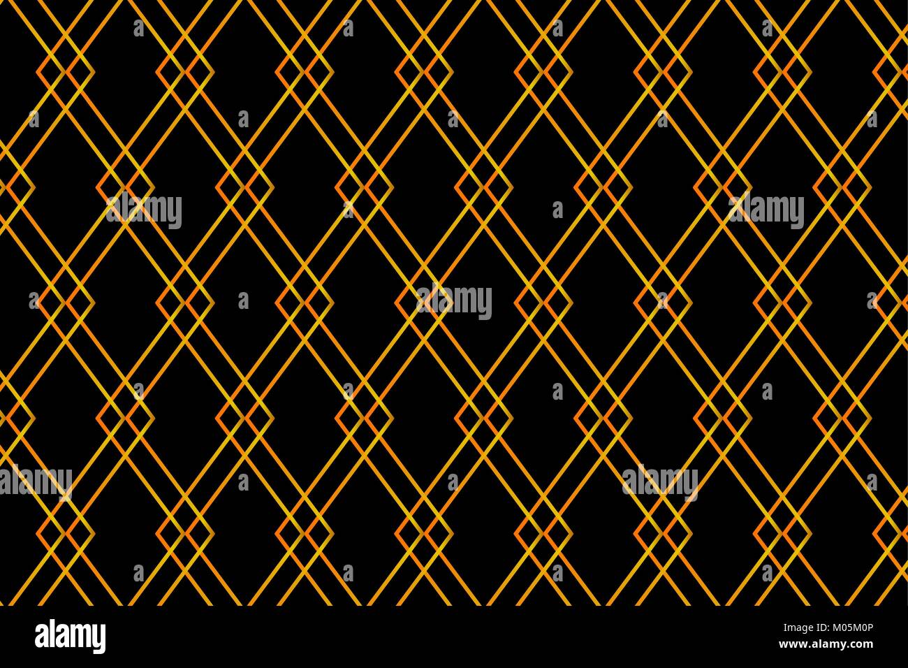 Simple striped background - black and gold - vector pattern Stock ...