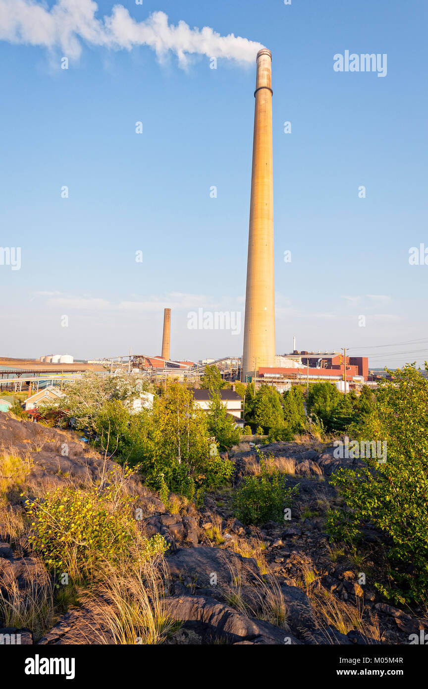 One of Greater Sudbury's most famous landmarks," the Superstack Stock ...