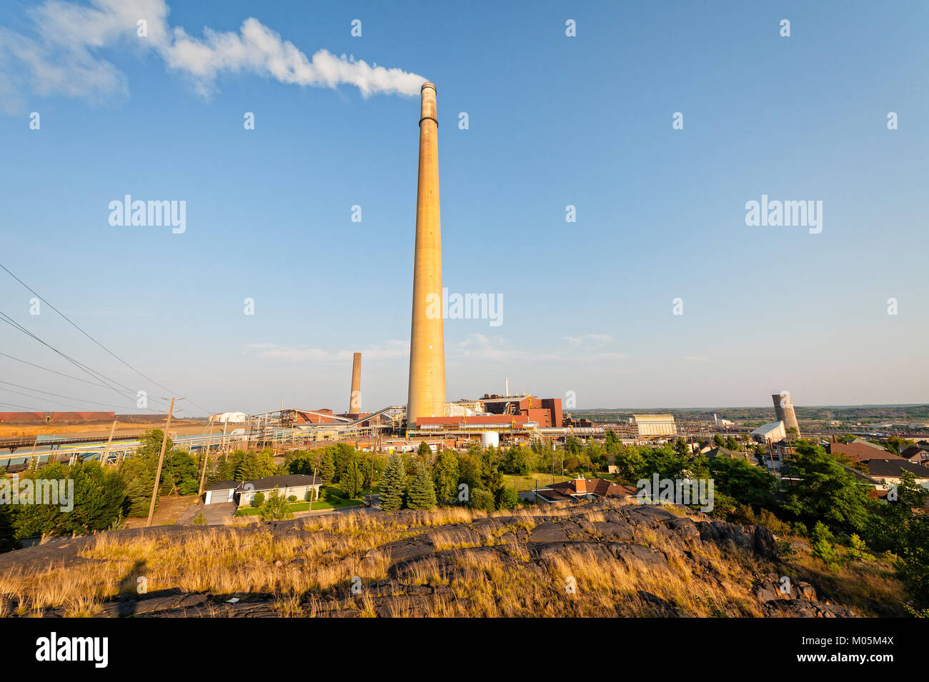 One of Greater Sudbury's most famous landmarks," the Superstack Stock ...