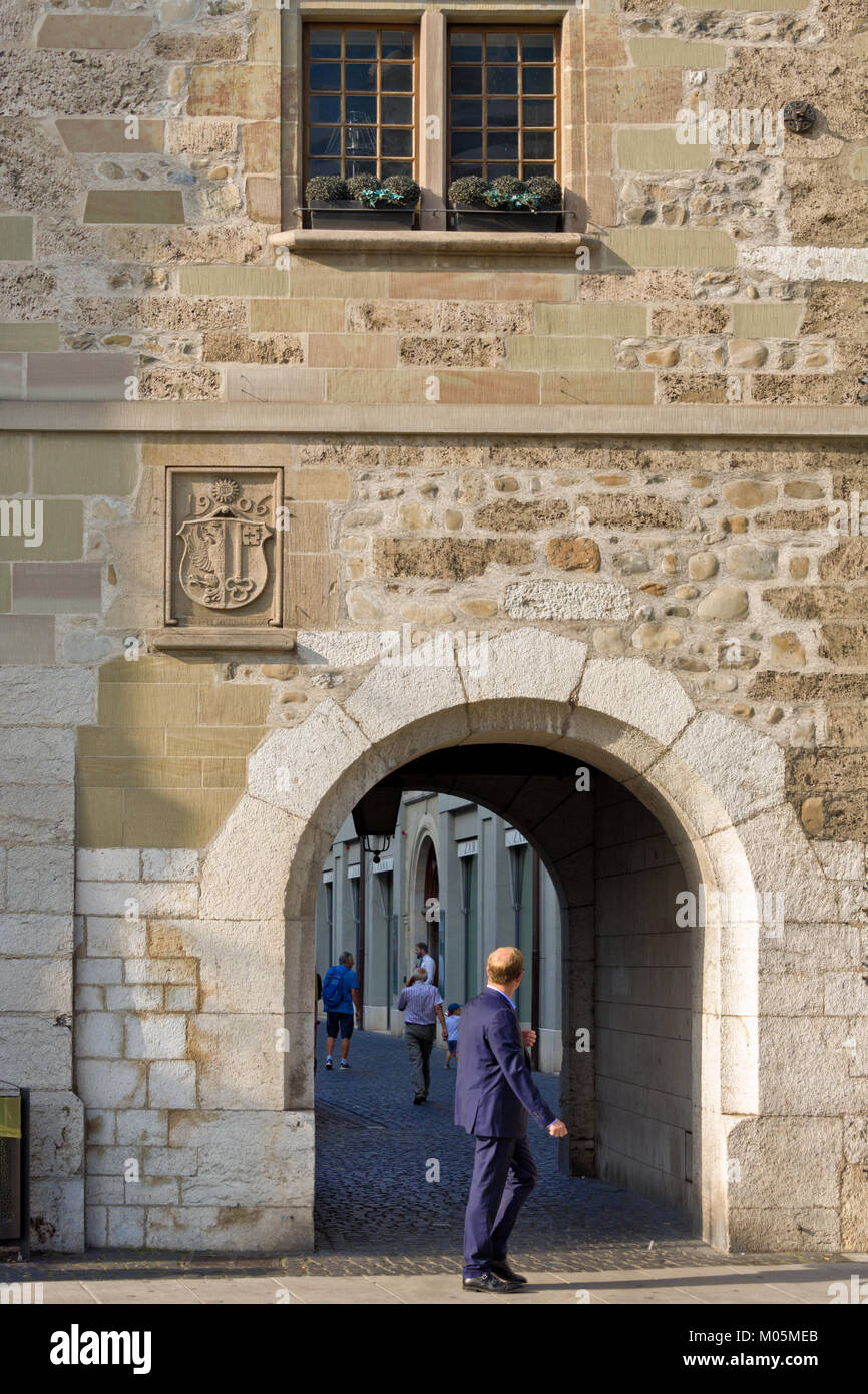 Switzerland, Geneva, the Molard Tower / At years 1903-1905 and 1907 ...