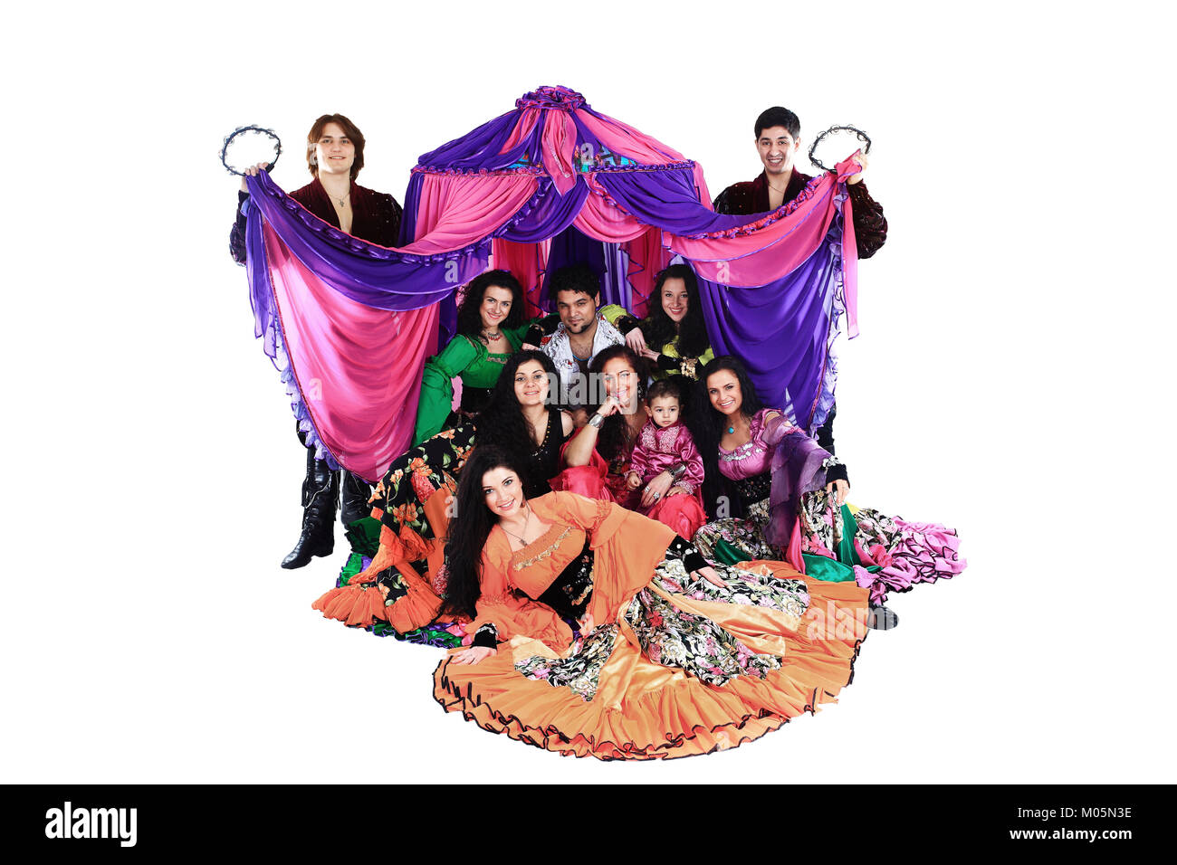 Roma gypsy gypsies woman Cut Out Stock Images & Pictures - Alamy