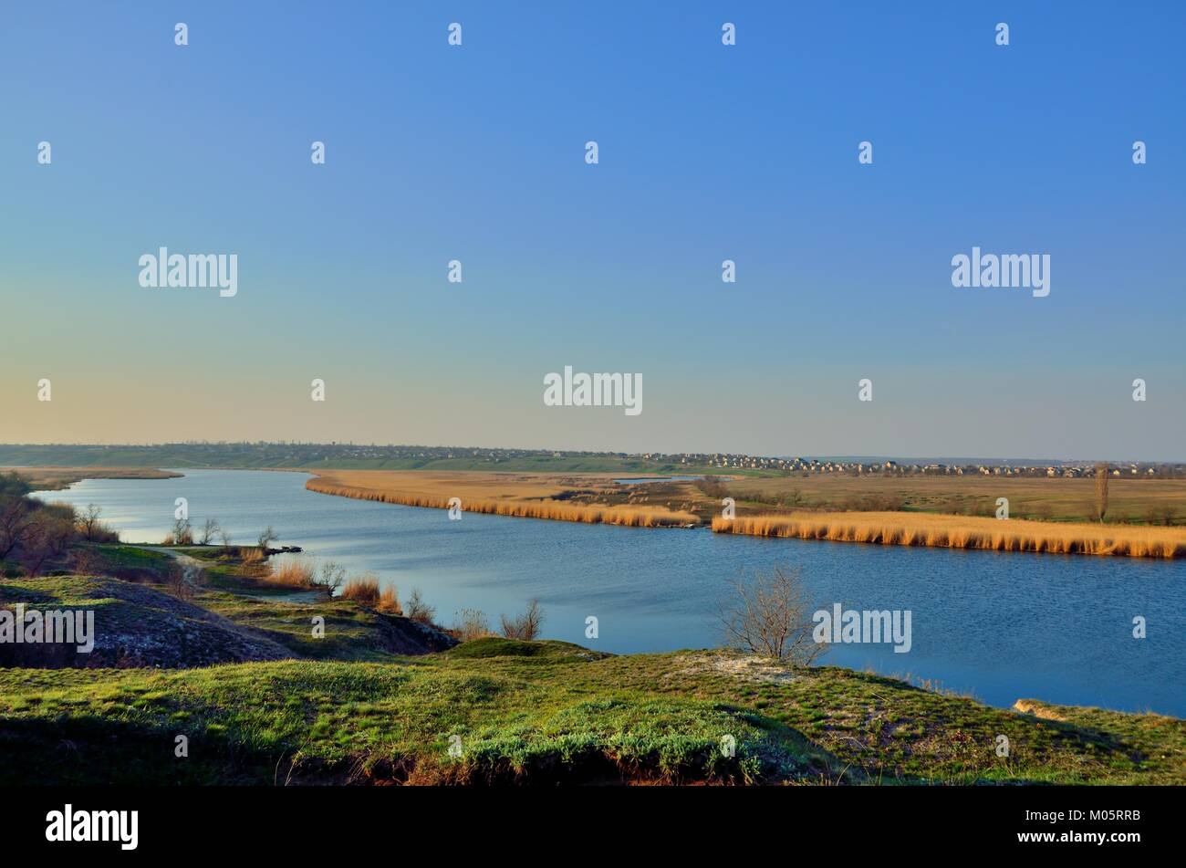 The Ingul river Stock Photo - Alamy