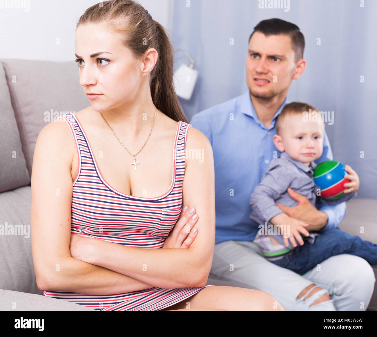 Child crying ball hi-res stock photography and images - Alamy