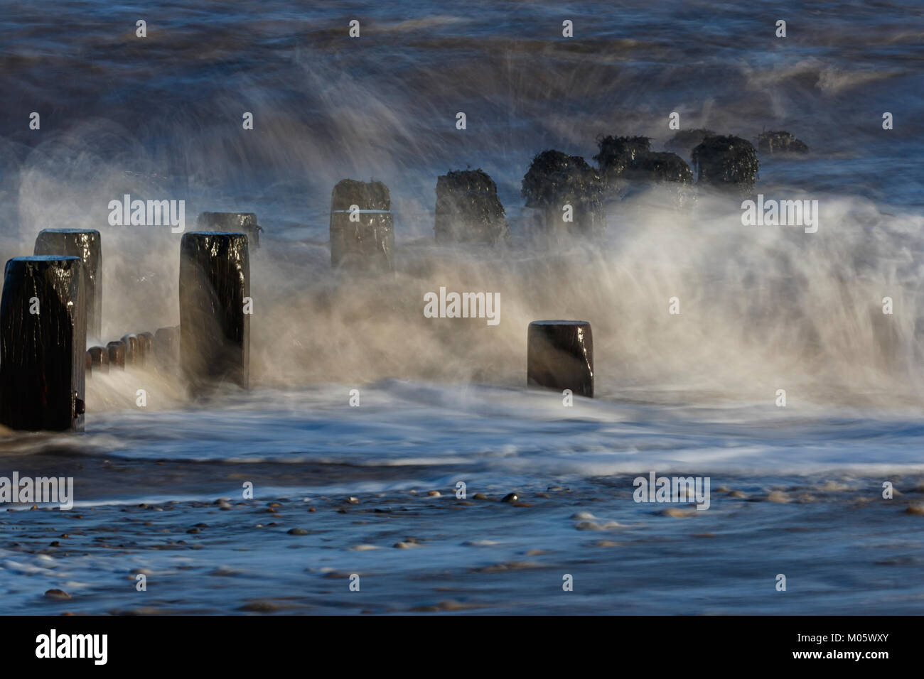 Slow motion waves splashing over hi-res stock photography and images ...