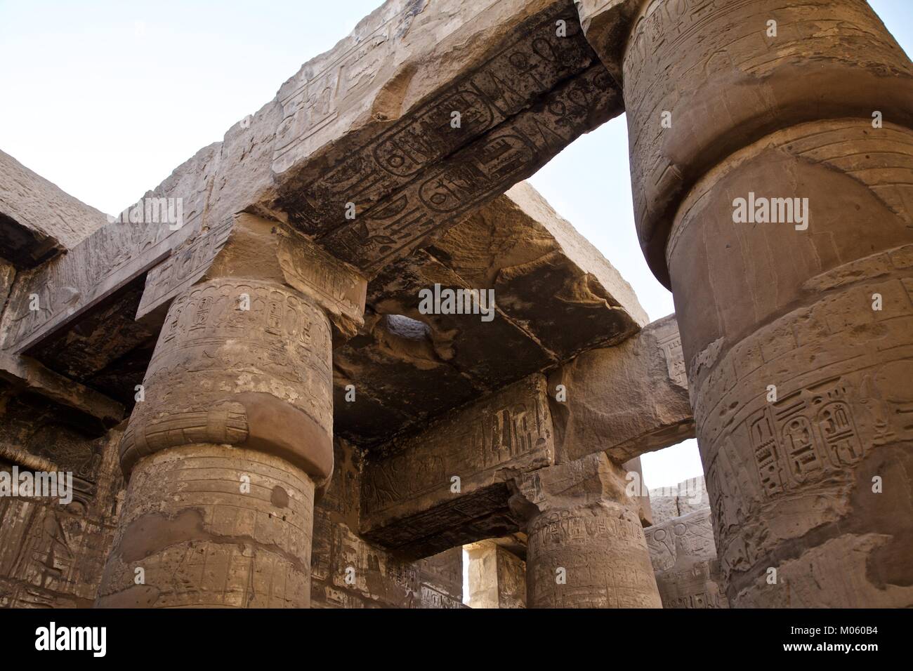 Egypt Luxor Karnak Temple Stock Photo - Alamy