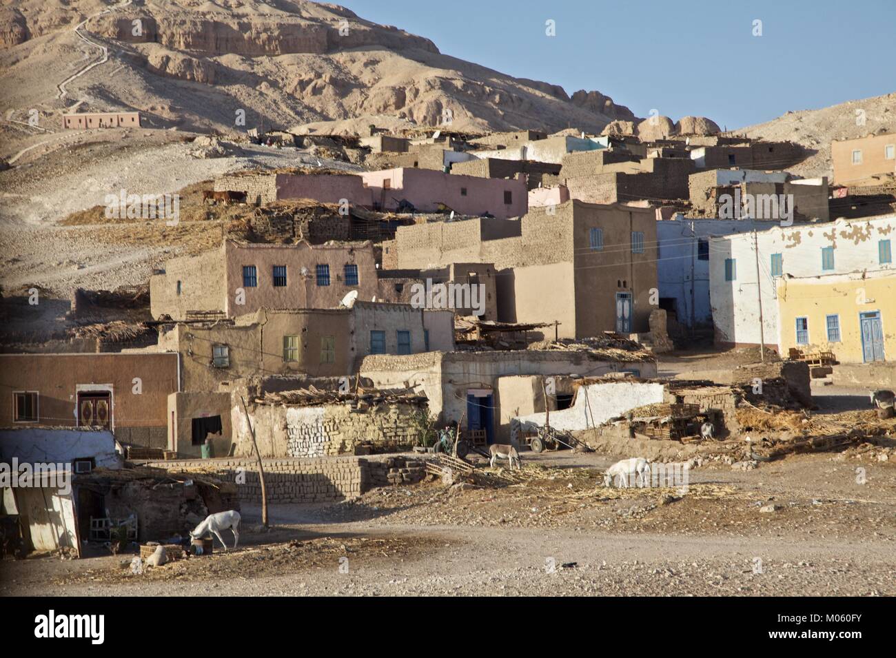 Rural egypt village hi-res stock photography and images - Alamy