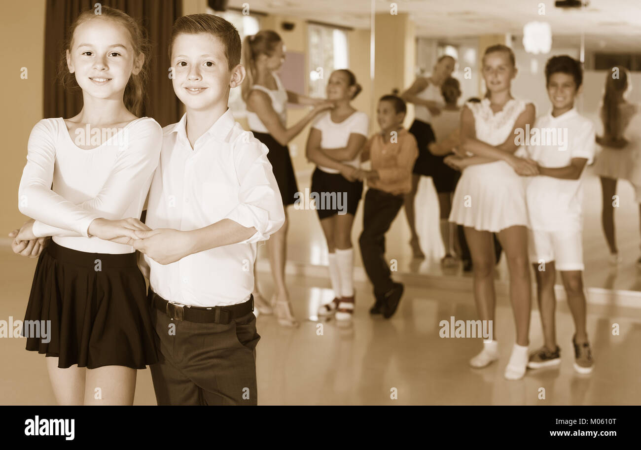 School children salsa dancing hi-res stock photography and images - Alamy