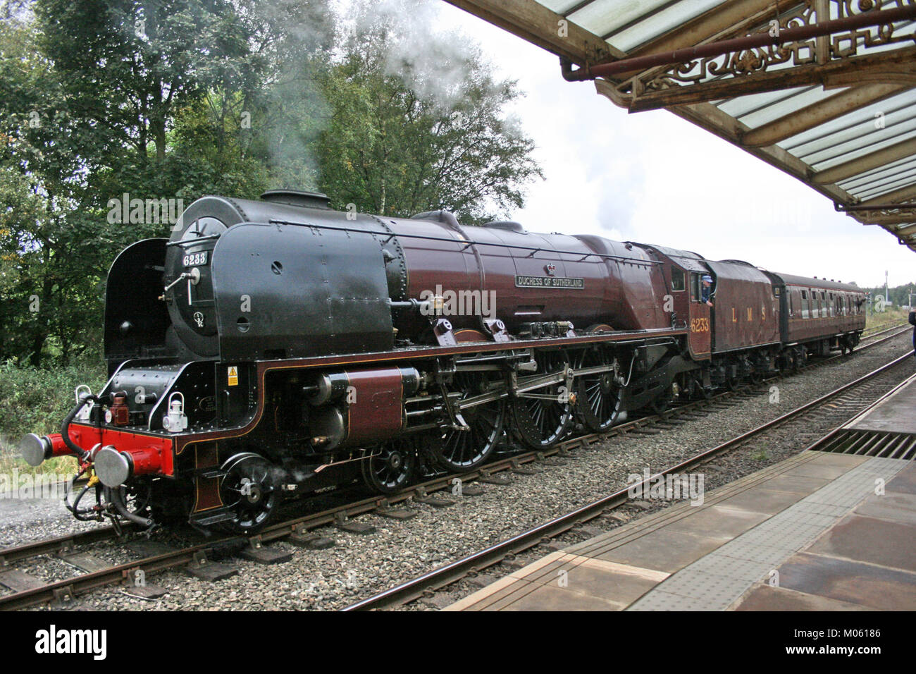 LMS Pacific Steam Locomotive No. 6233 Duchess of Sutherland at ...