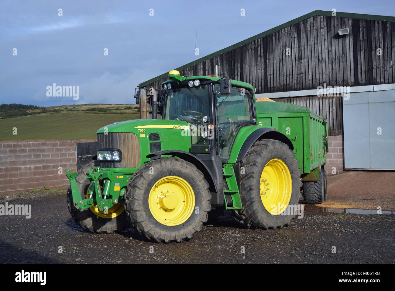 John deere 7530 hi-res stock photography and images - Alamy
