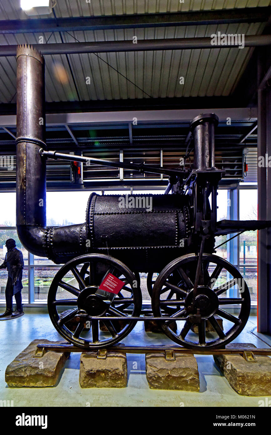 Shildon Railway Museum the original Sans Pareil early locomotive built ...