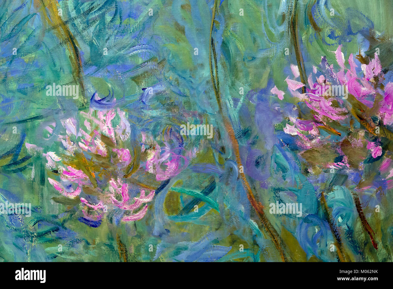 Detail, Agapanthus, Claude Monet, 1914-1926 Stock Photo - Alamy