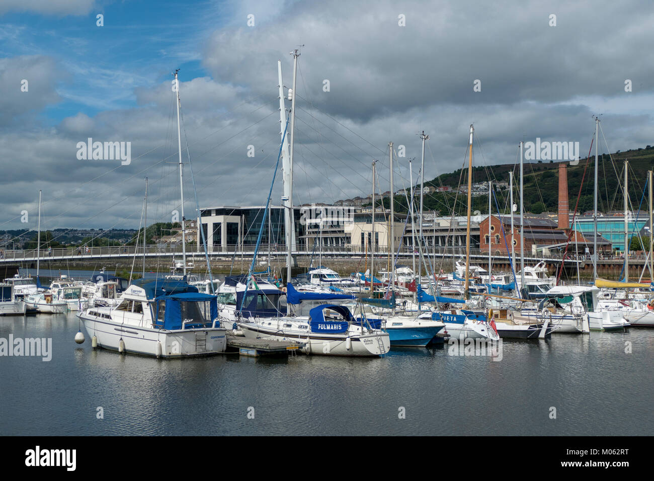 swansea marina dock docks harbour port boat boats boating wales ...