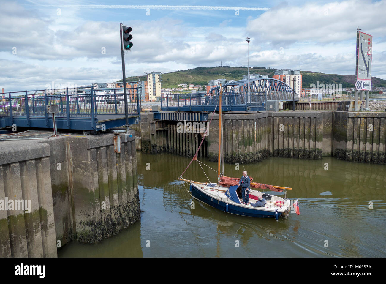 swansea marina dock docks harbour port boat boats boating wales ...