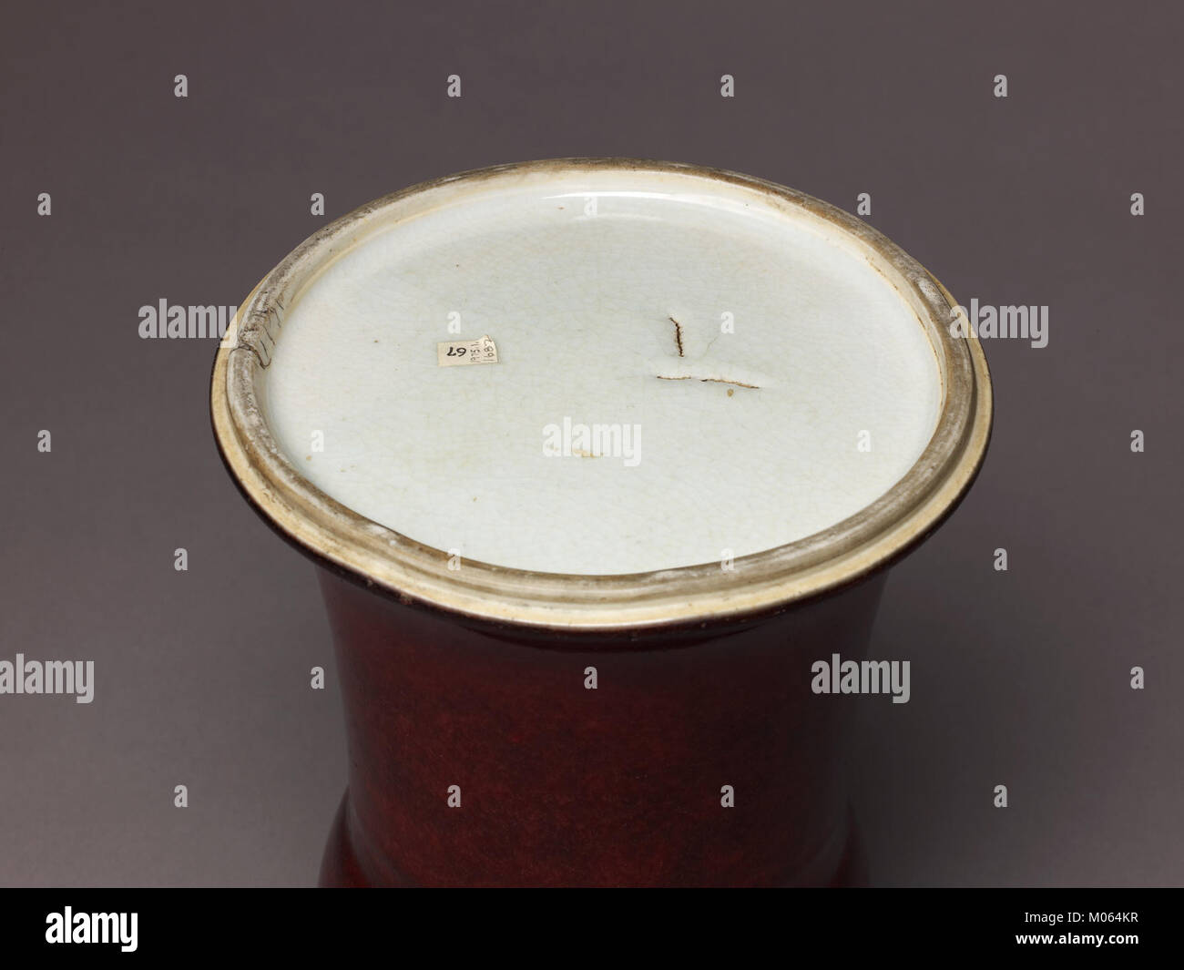 The bottom of a vase, housed in the MET collection, dates from the ...