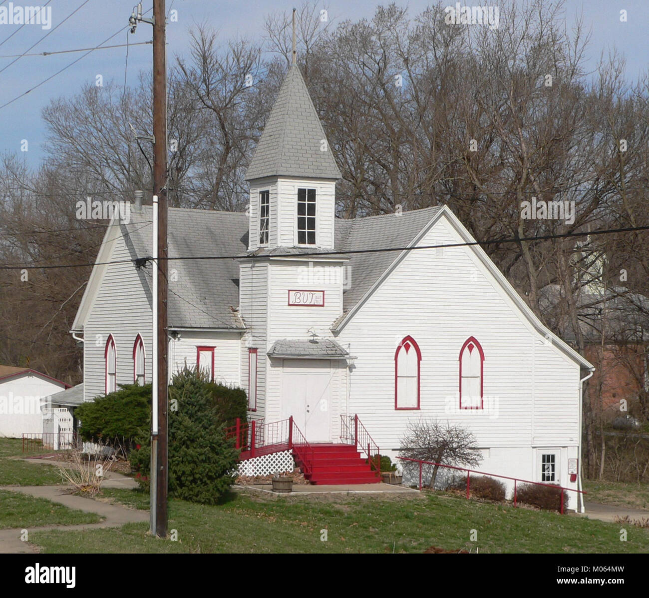Brownville, Nebraska Village Theater from SE Stock Photo - Alamy