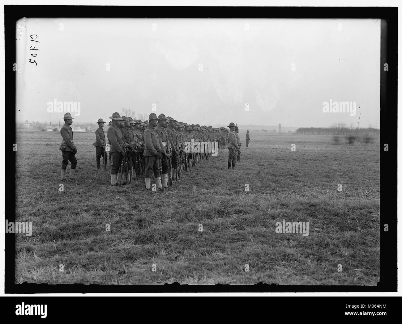 African American soldiers in parade formation Stock Photo - Alamy
