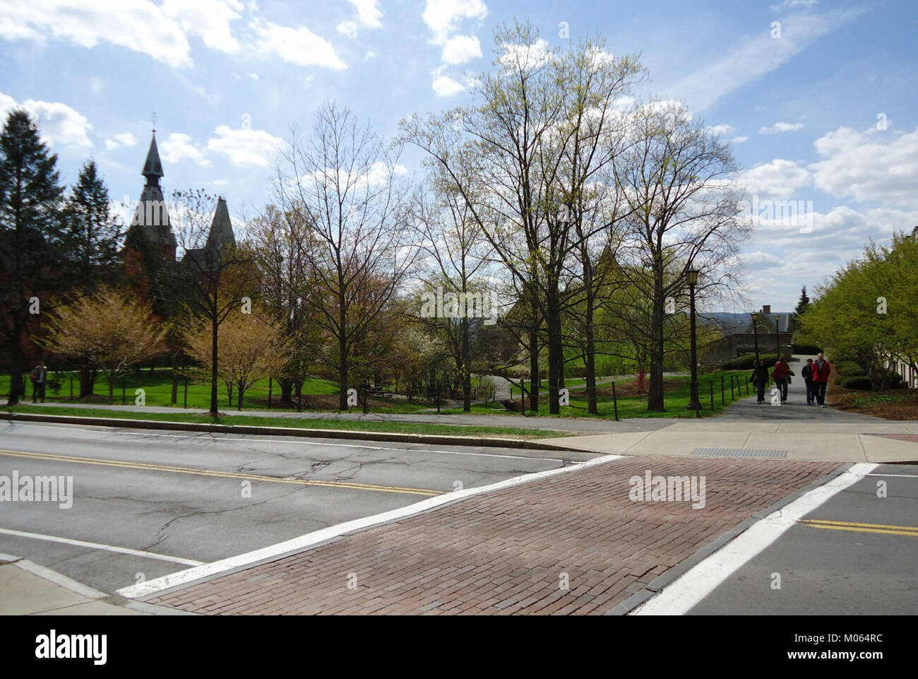 Campus view and scenery at Cornell University Stock Photo - Alamy