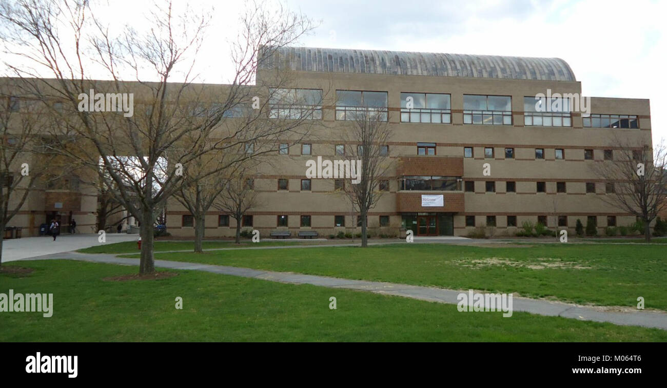 A photo of a building at Cornell University surrounded by grass and ...