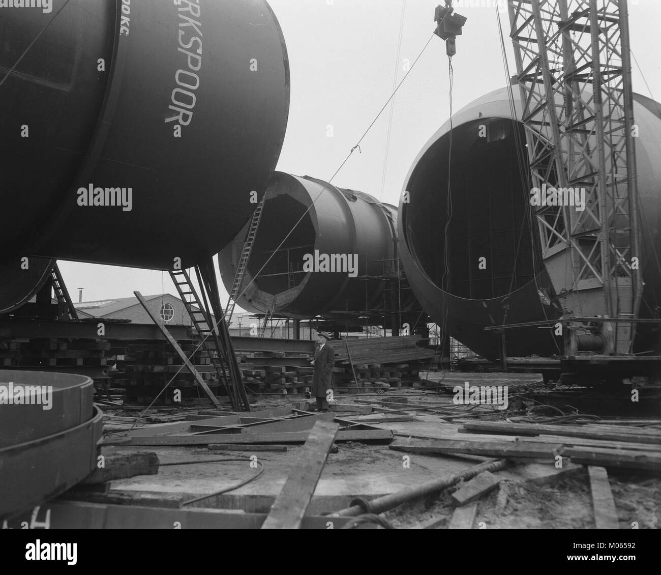 The wind tunnel at the National Aerospace Laboratory (NLR) in Amsterdam ...