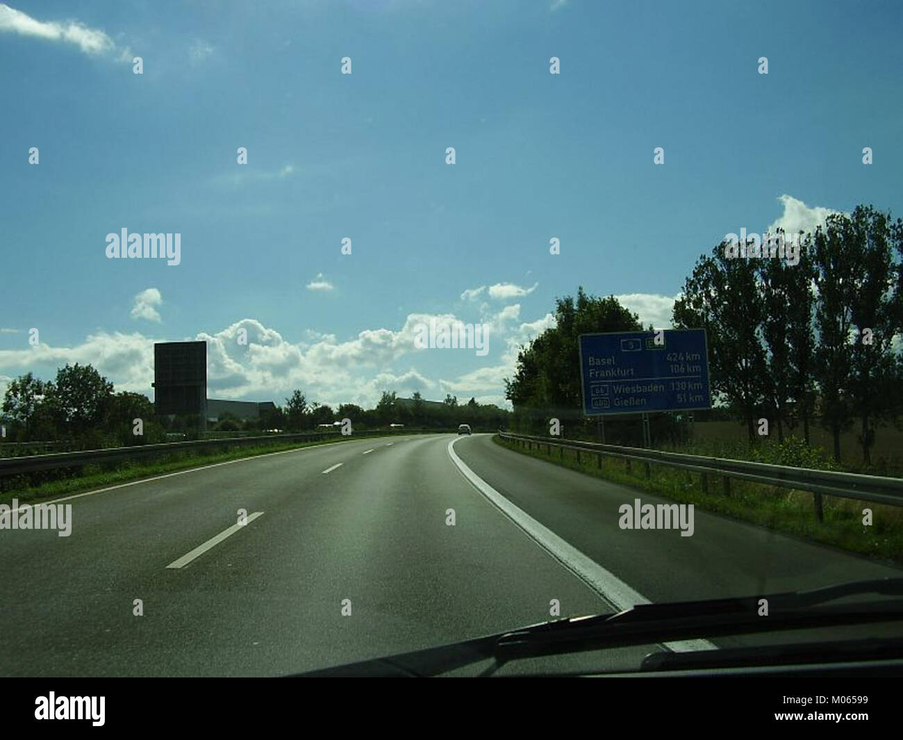 The Bundesautobahn 5 is a major highway in Germany running through the ...