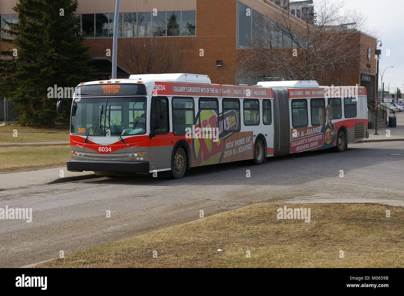 The Calgary Transit NFI D60LFR 6034 is a bus model in the Calgary ...