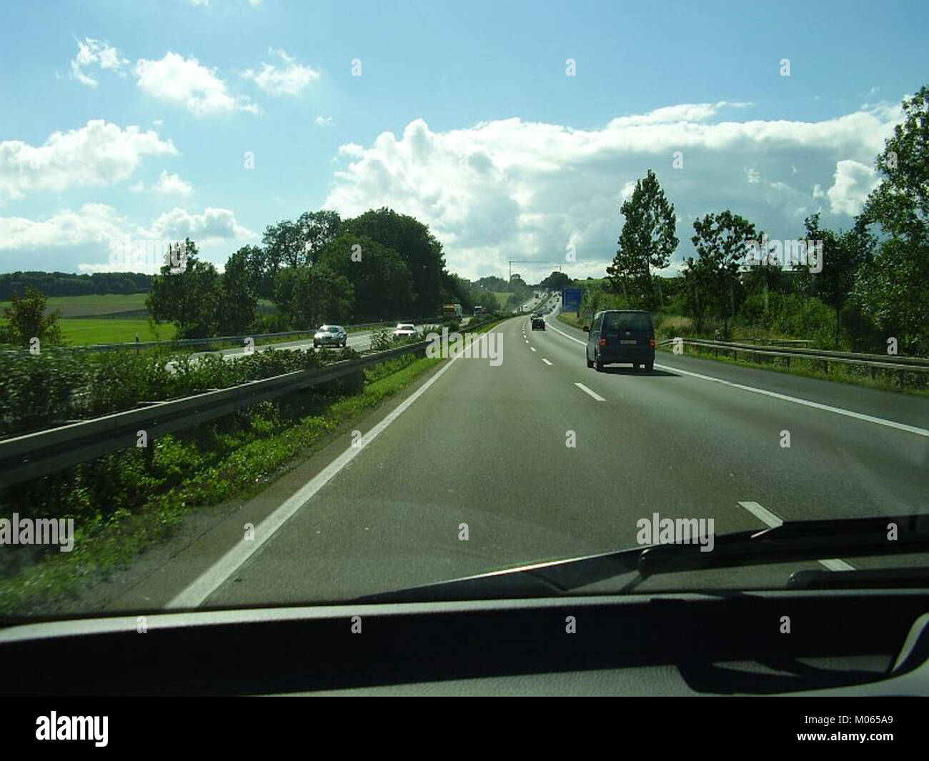 The Bundesautobahn 5 is a major highway in the state of Hessen, Germany ...