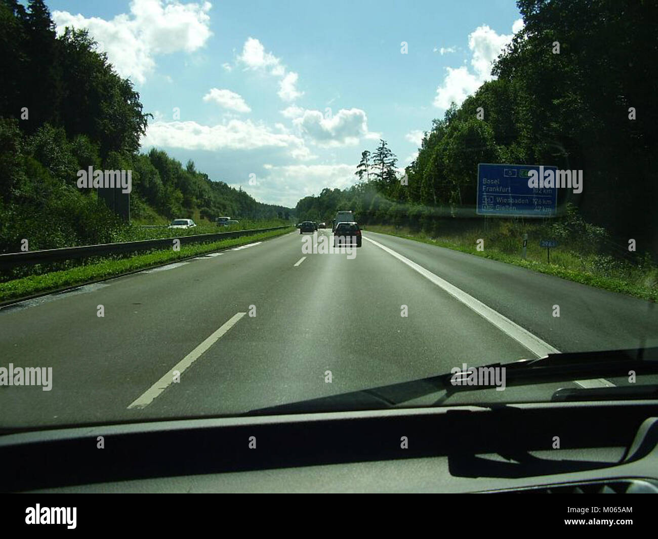 Bundesautobahn 5 is a major highway in Germany, running through Hessen ...