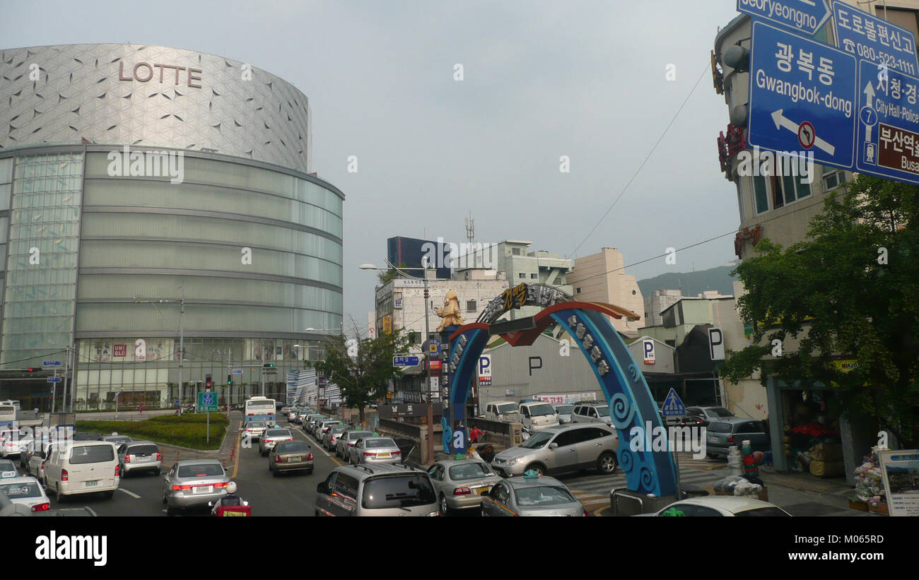 Busan Lotte Department Store is one of the largest shopping malls in ...