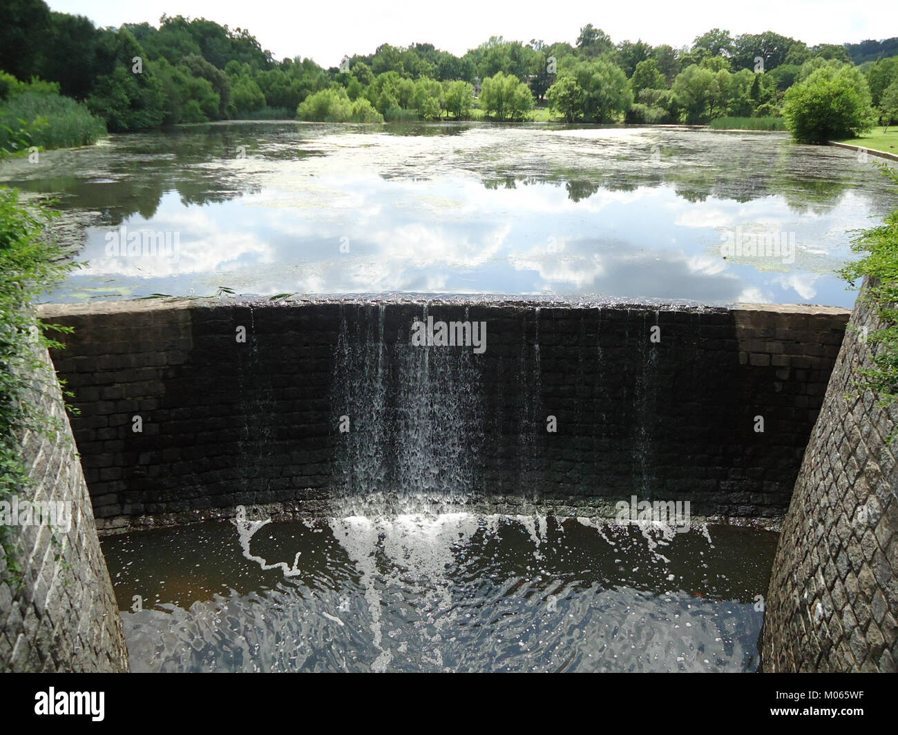 This image from Briant Park in Summit, New Jersey, taken in June 2012 ...
