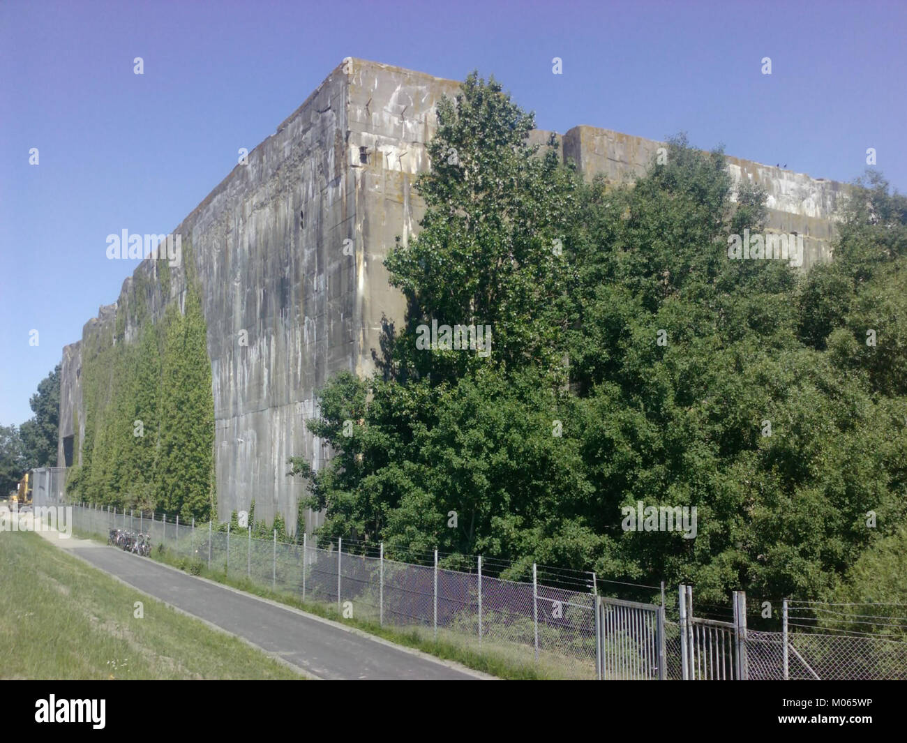 A historical site known as Bunkier2, featuring a structure associated ...
