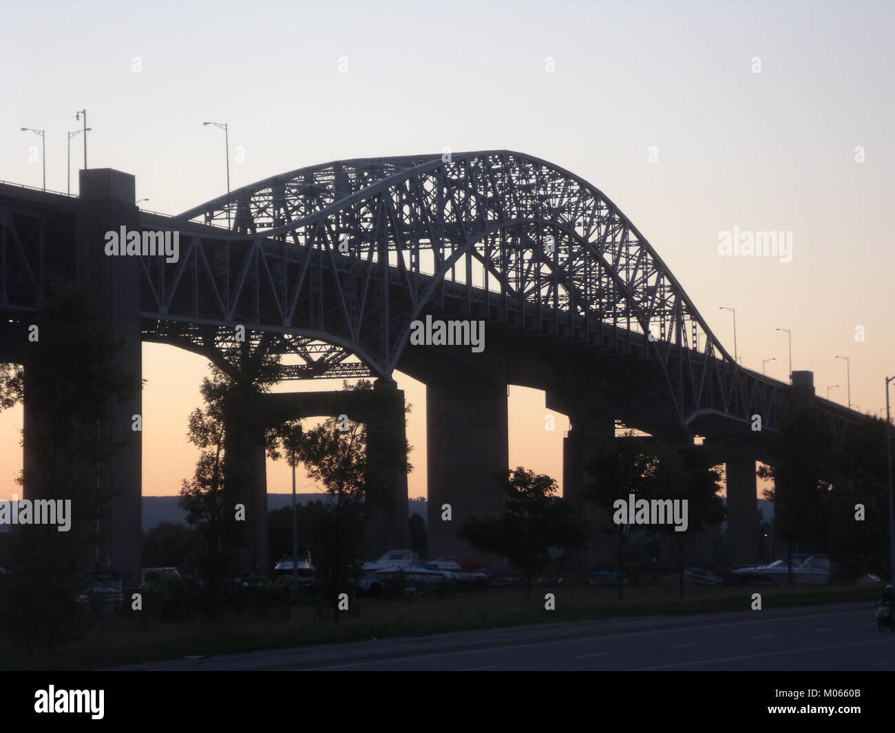 The Burlington Bay Skyway is a major bridge in Ontario, Canada ...