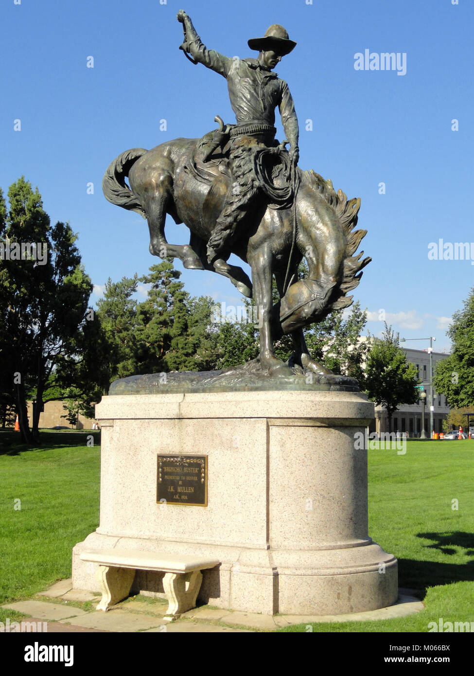 Bronco buster civic park hi-res stock photography and images - Alamy