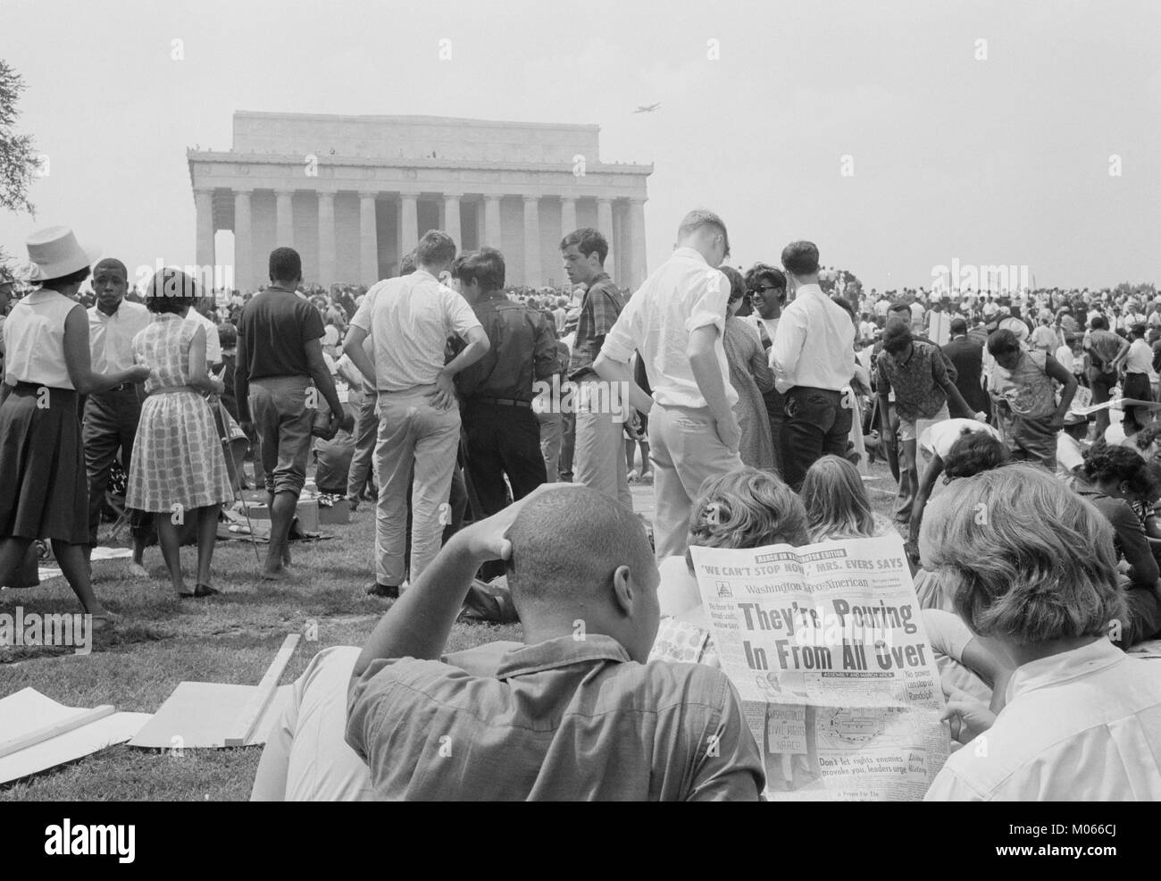 Civil Rights March in DC Stock Photo - Alamy