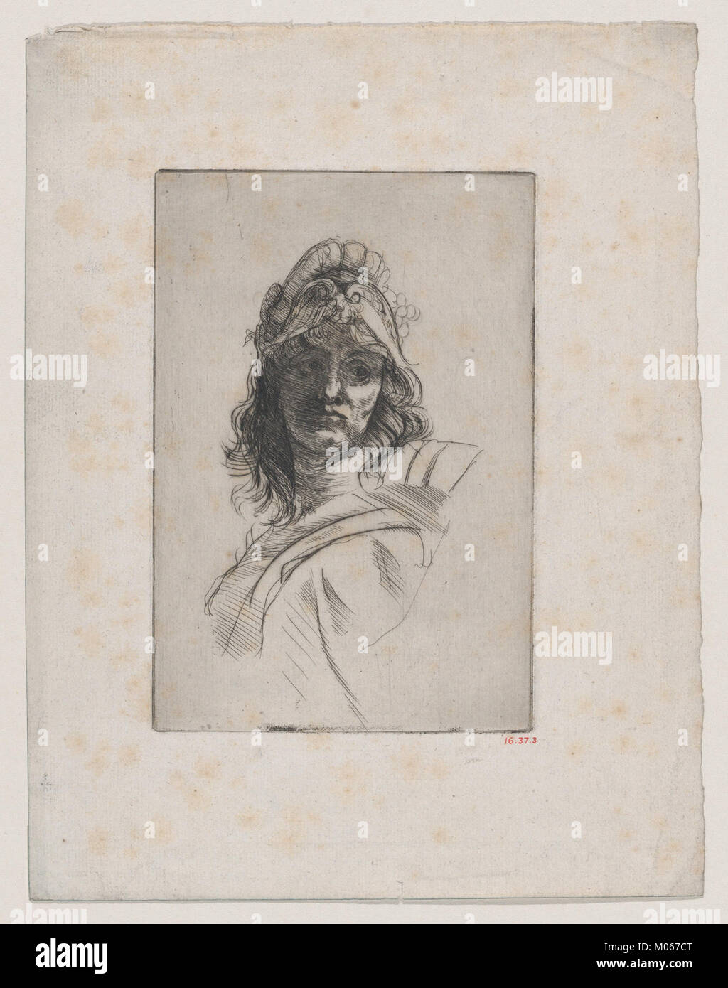 This bust of Bellona, the Roman goddess of war, reflects the classical ...