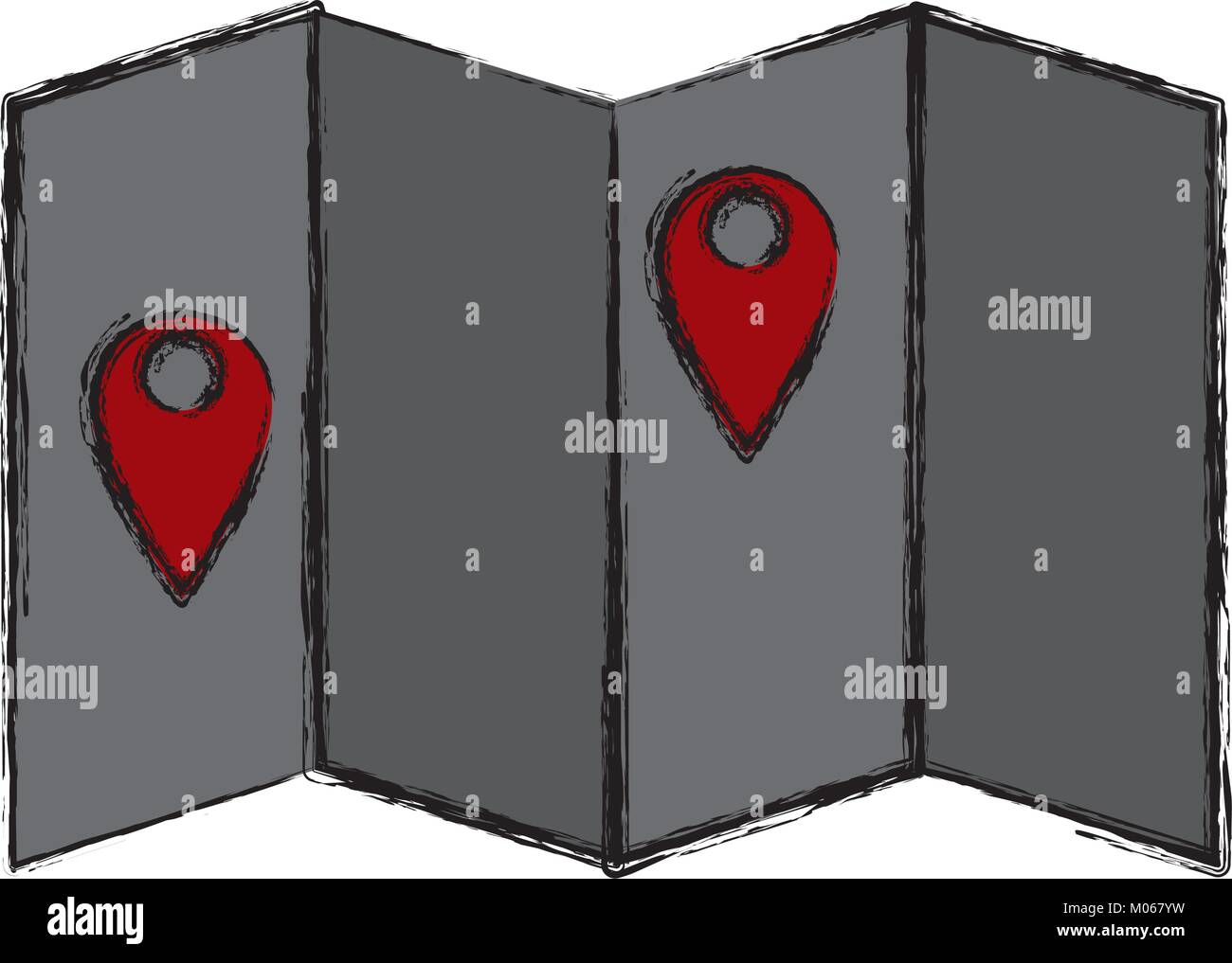 Map location symbol Stock Vector Image & Art - Alamy