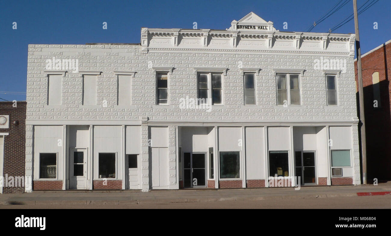 Bryners Hall in Callaway, Nebraska, is a significant historical site ...
