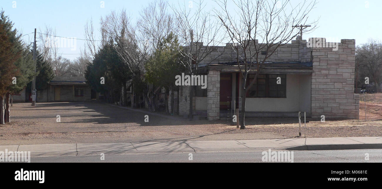 A visual depiction of the Cactus RV Park in Tucumcari, New Mexico ...