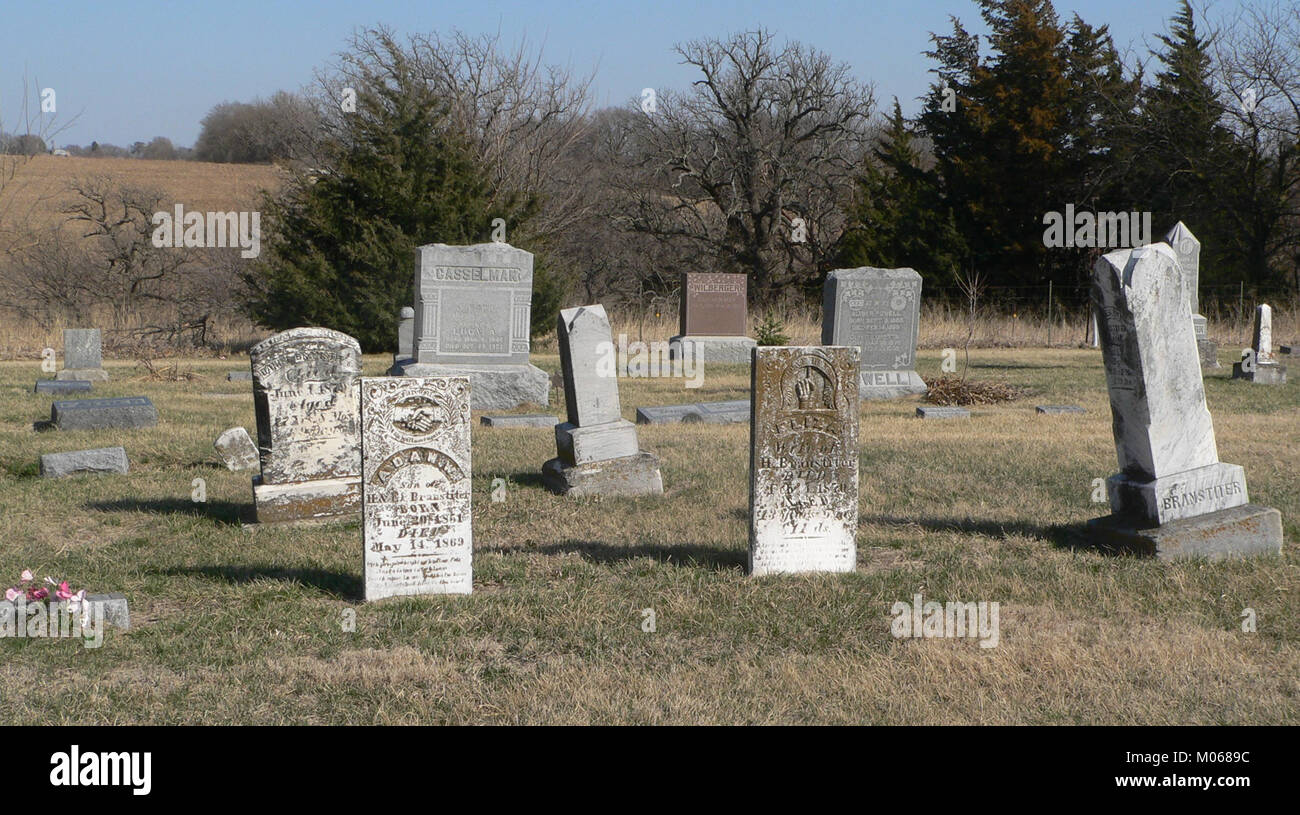 Tombstones on local cemetery hi-res stock photography and images - Alamy