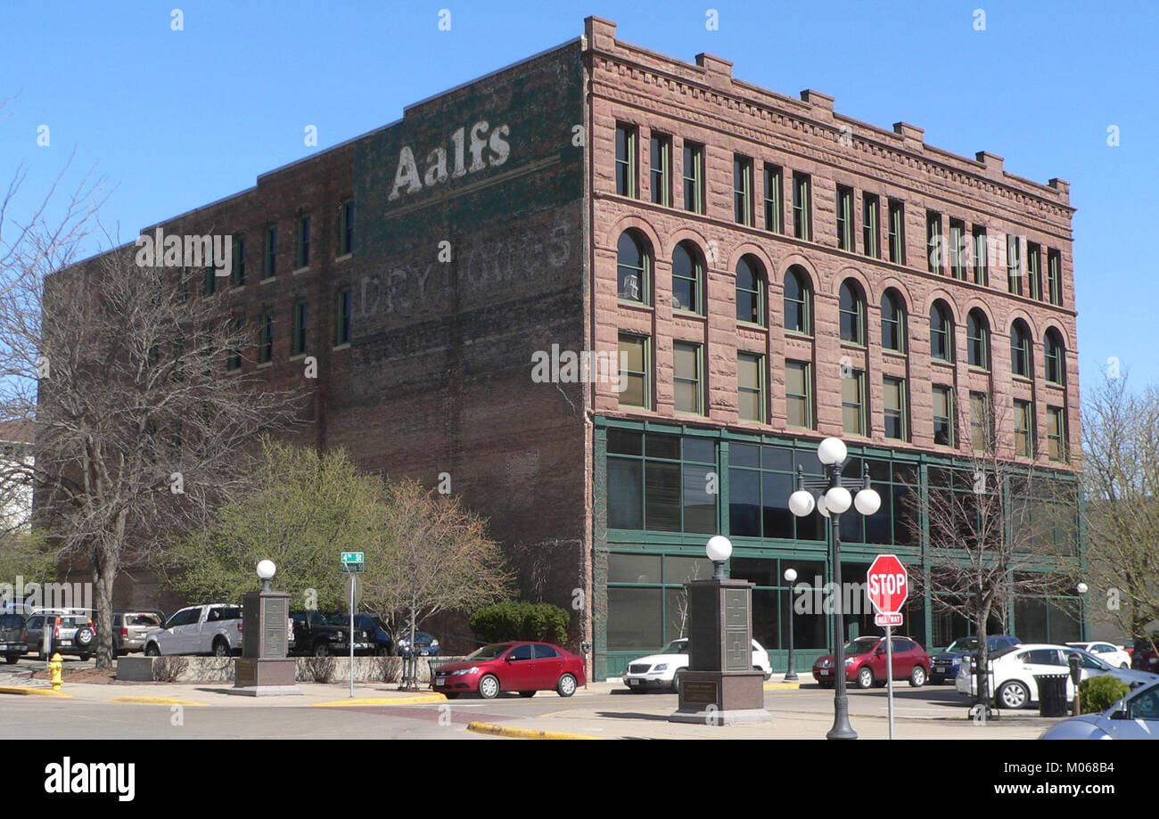 The Boston Block from Sioux City is a notable architectural element ...